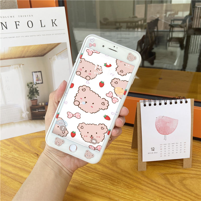 《卡通苹果7PLUS/6SP/8P/i11钢化膜XR彩膜iPhoneXS/i11Promax手机壳 白7PMUG9》无著【摘要 书评 在线阅读】-苏宁易购图书