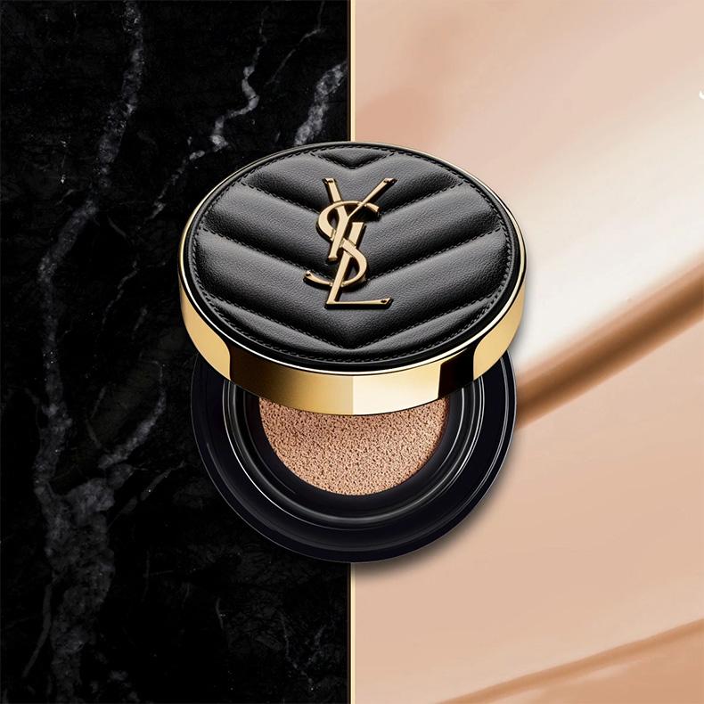 圣罗兰(YSL)粉底/遮暇 圣罗兰(YSL)皮革气垫清透恒久皮气垫持久遮瑕不脱妆BB霜 新版清透皮革气垫B10号象牙白色 替换芯/替换装【价格 ...